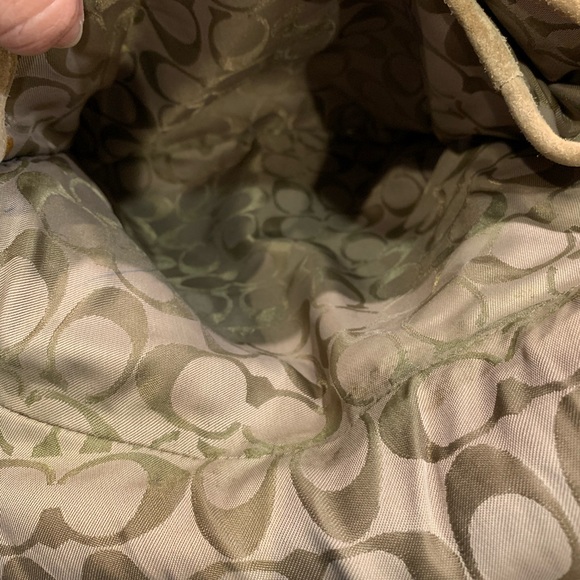 Coach | Bags | Coach Boho Suede Camel Color Purse | Poshmark